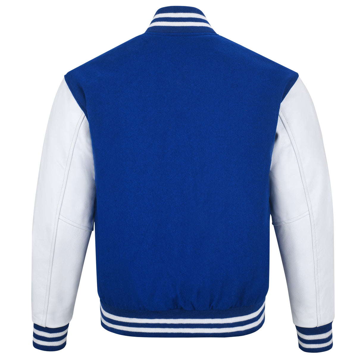 Warrior Gears Classic Hybrid Varsity Jacket University Letterman Bombe