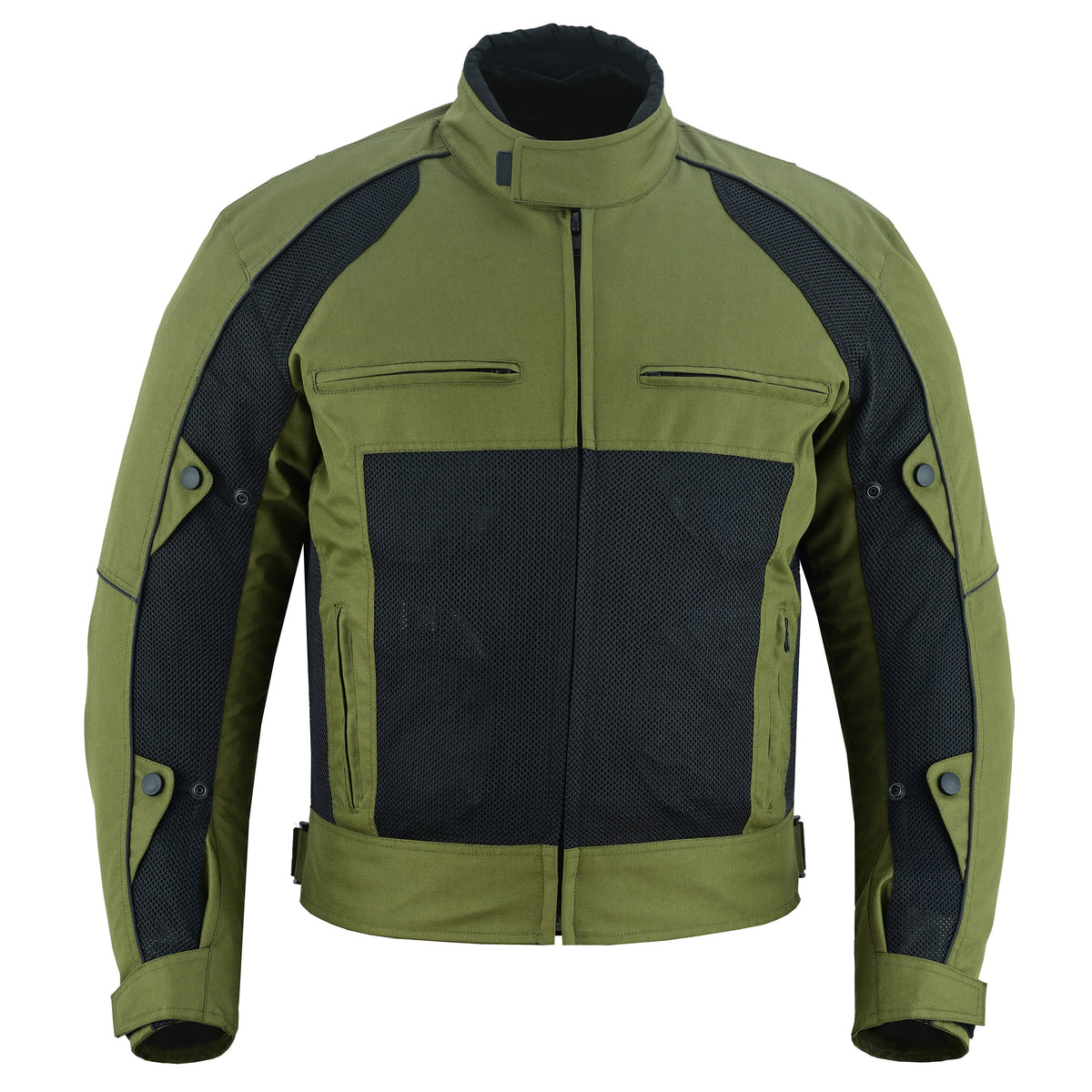 Warrior Gears Air Mesh Motorbike Jackets for Men, Breathable Textile ...