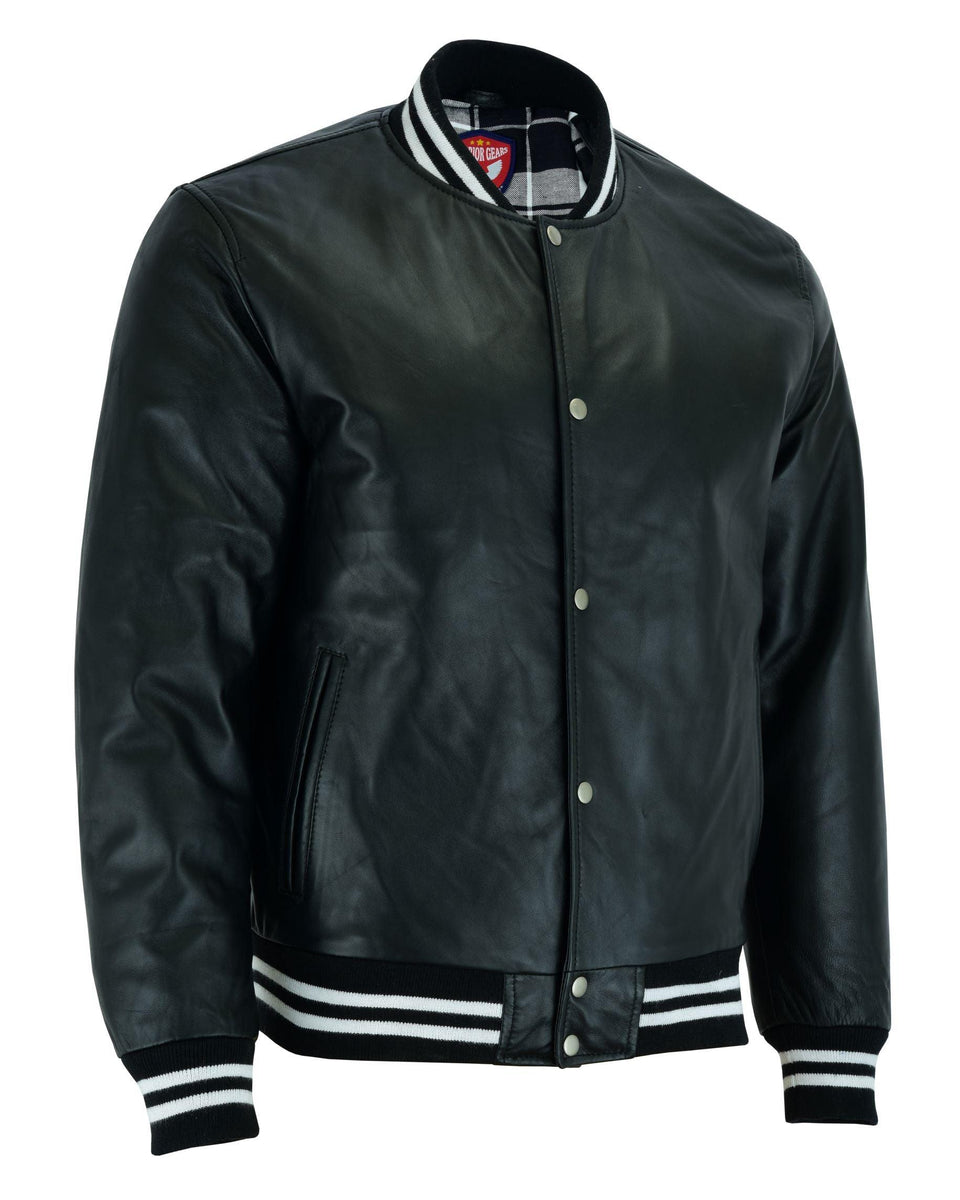 Warrior Gears® Leather Varsity Jackets | University Letterman Bomber