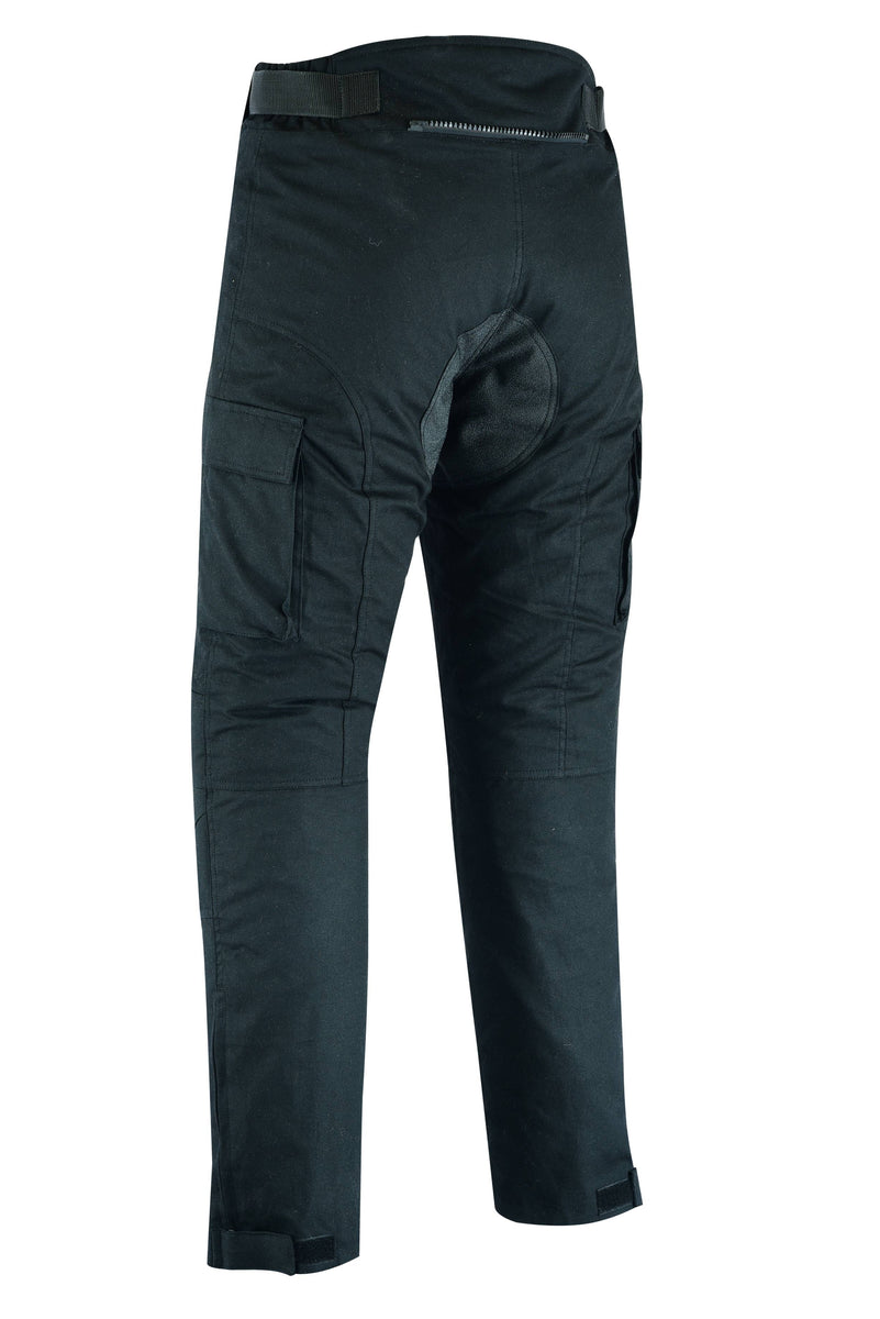 Warrior Gears Waterproof Trousers Men, Waxed Cotton Motorcycle Trouser