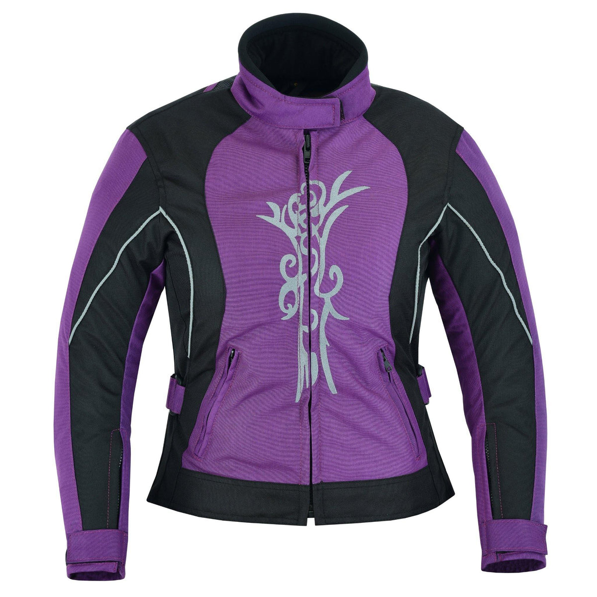 Warrior Gears® Women's Motorcycle Jacket For Women | CE Armored | Rain